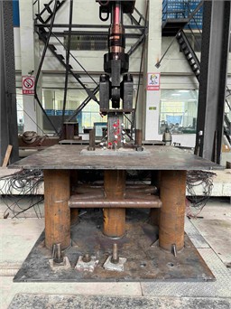Static push out test of rectangular steel tube concrete components ...