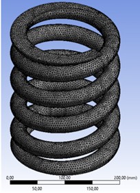 Numerical simulation of the spatial distribution of temperature fields ...
